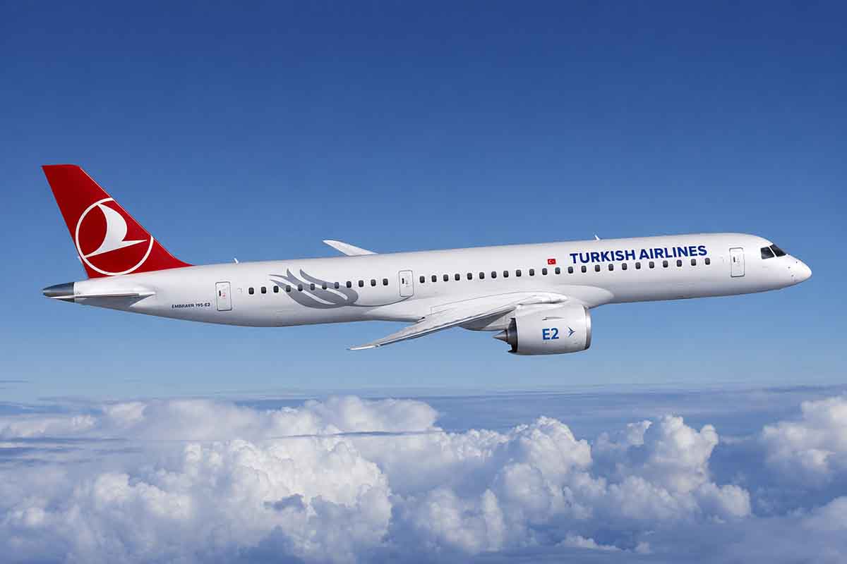 Turkish Airlines segue com Embraer E2 e Airbus A220 na mesa; decisão ...