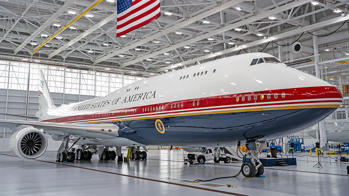 VC-25B 747-8i Air Force One - AEROIN - Notícias de Aviação
